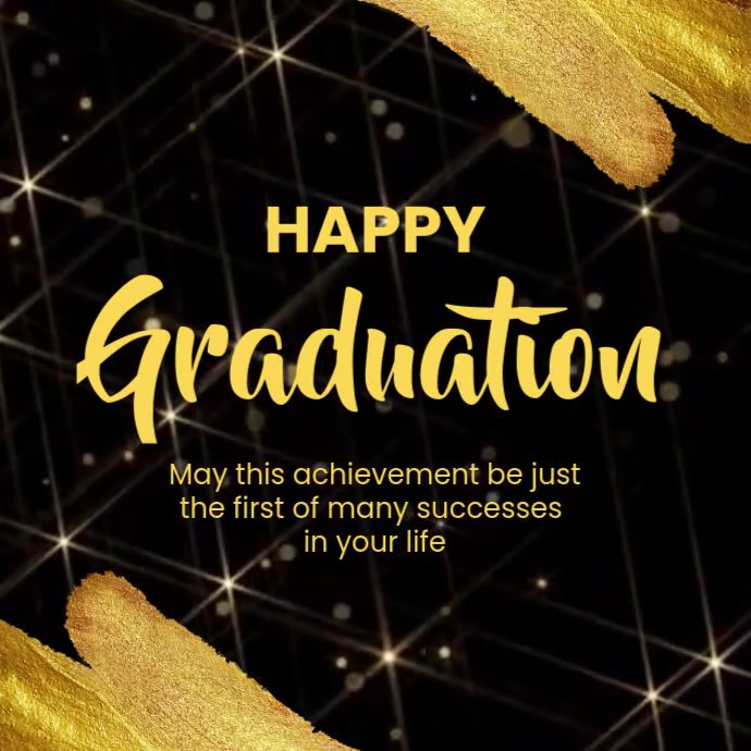 Happy Graduation Poster Template | PosterMyWall
