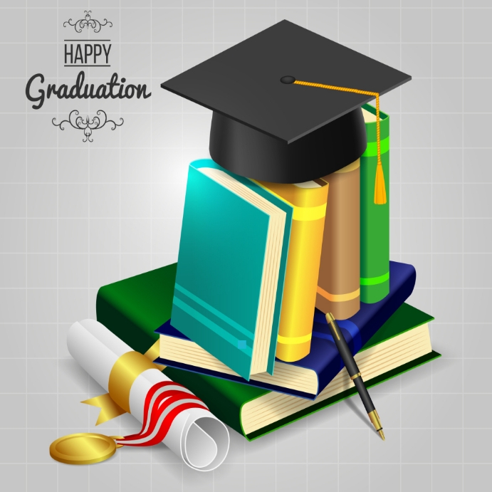 Copy of Happy graduation poster design template | PosterMyWall