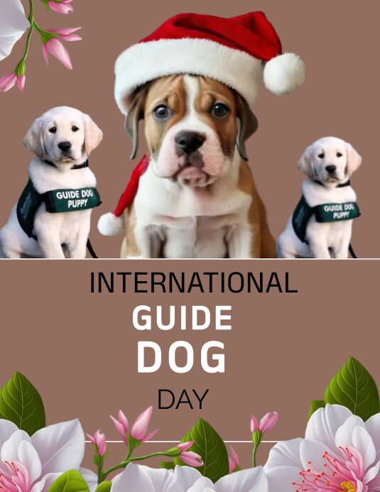 Plantilla de happy guide dog day | PosterMyWall