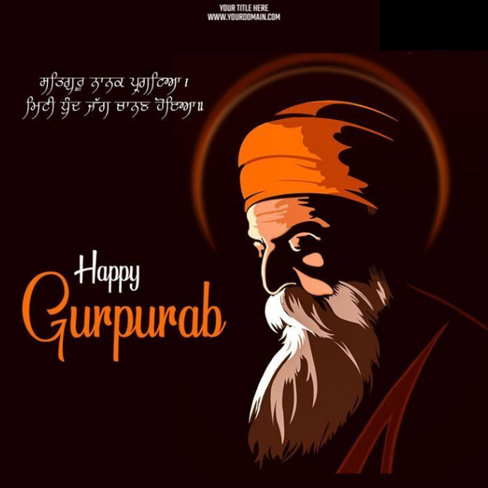 Happy Guru Nanak Jayanti Template | PosterMyWall