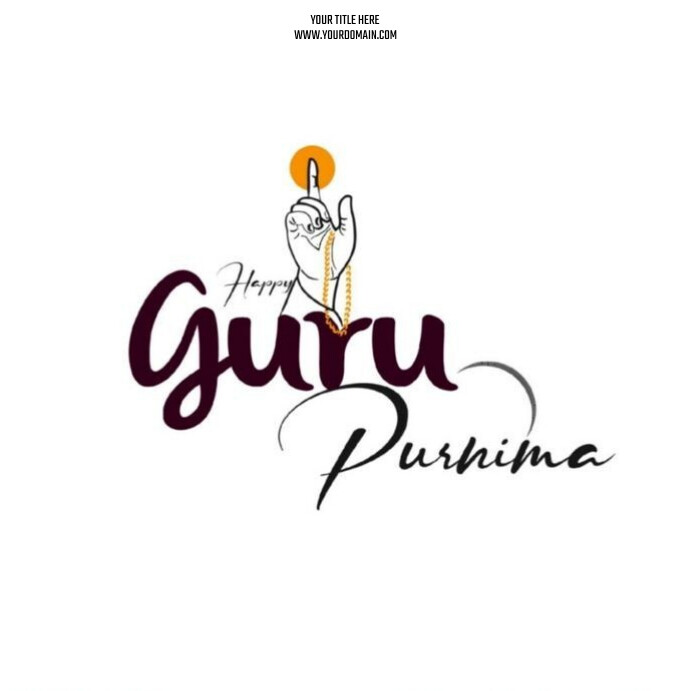 Happy Guru purnima Template | PosterMyWall