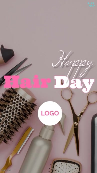 Copy of Happy Hair Day | PosterMyWall
