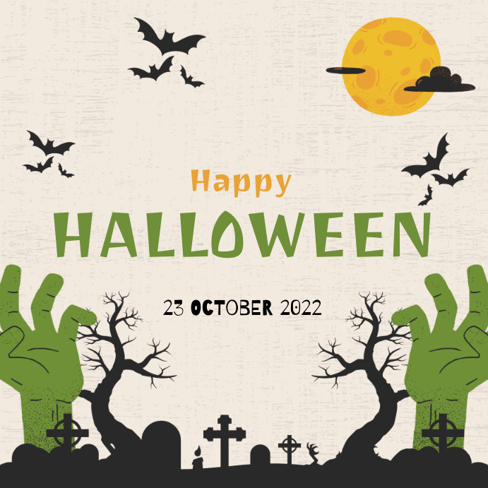 Happy Halloween 2022 Template | PosterMyWall