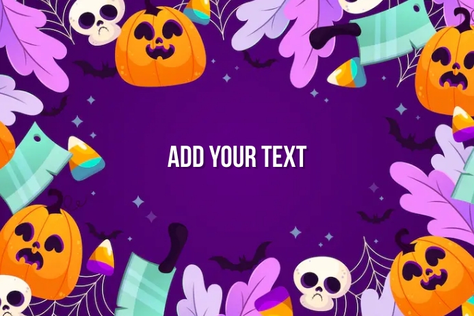 Happy Halloween and Trick or Treat Template | PosterMyWall