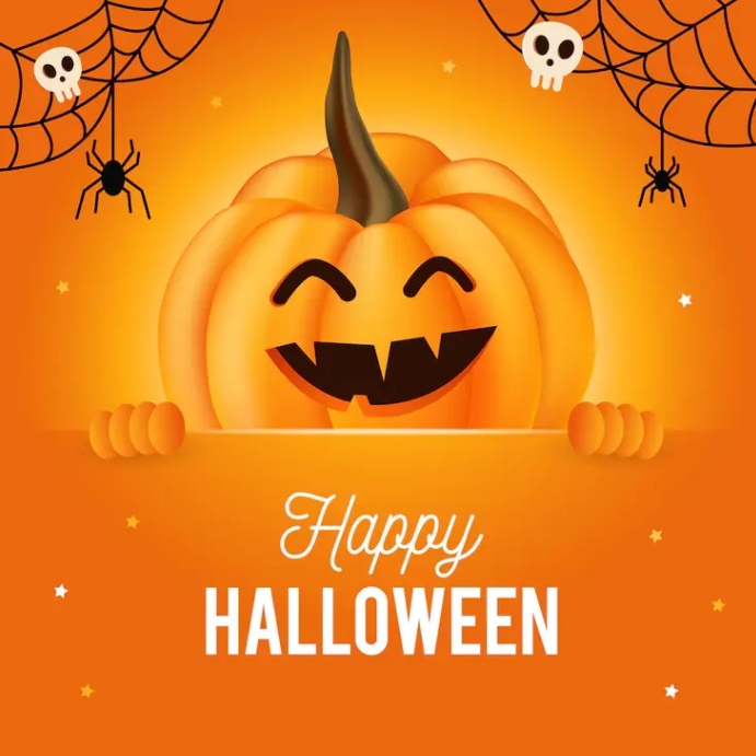Happy Halloween and Trick or Treat Template | PosterMyWall