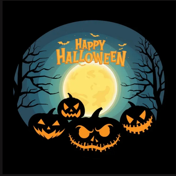 Happy Halloween and Trick or Treat Template | PosterMyWall