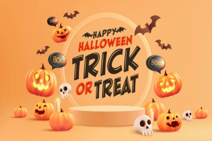 Happy Halloween Day Design Poster Template | PosterMyWall