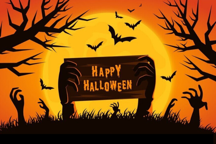 Happy Halloween day Template | PosterMyWall