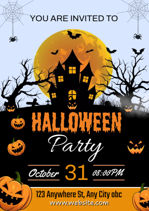 Happy Halloween day event free templates | PosterMyWall