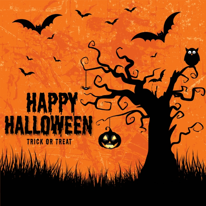 Happy halloween design Template | PosterMyWall