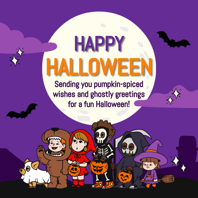 Copy of HAPPY HALLOWEEN | PosterMyWall