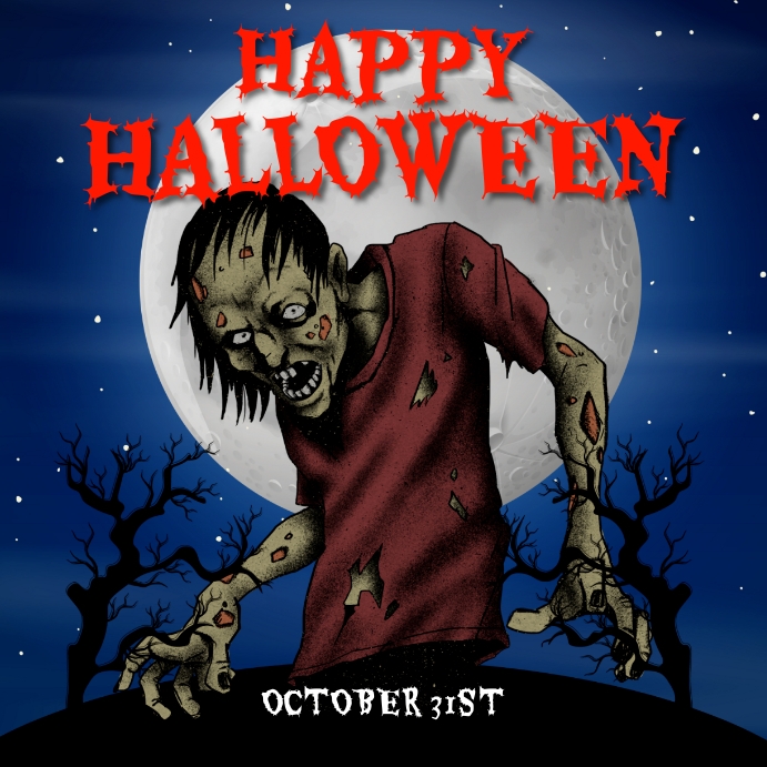Copy of Happy Halloween | PosterMyWall