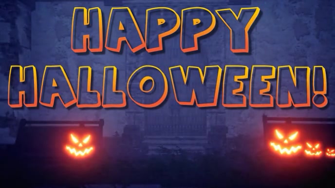 HAPPY HALLOWEEN Template | PosterMyWall