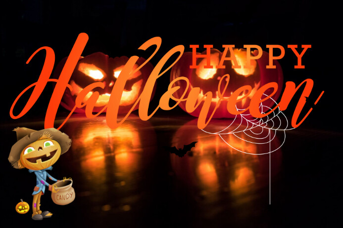 Happy Halloween Design Template | PosterMyWall