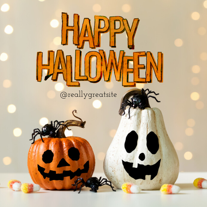 Happy Halloween Template | PosterMyWall