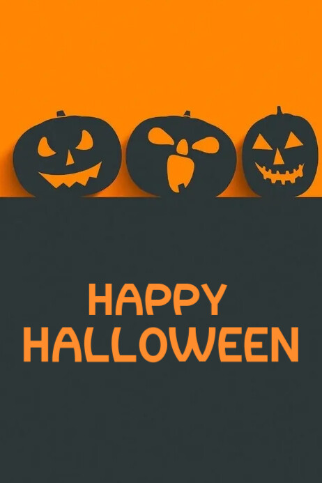 Happy Halloween Template | PosterMyWall