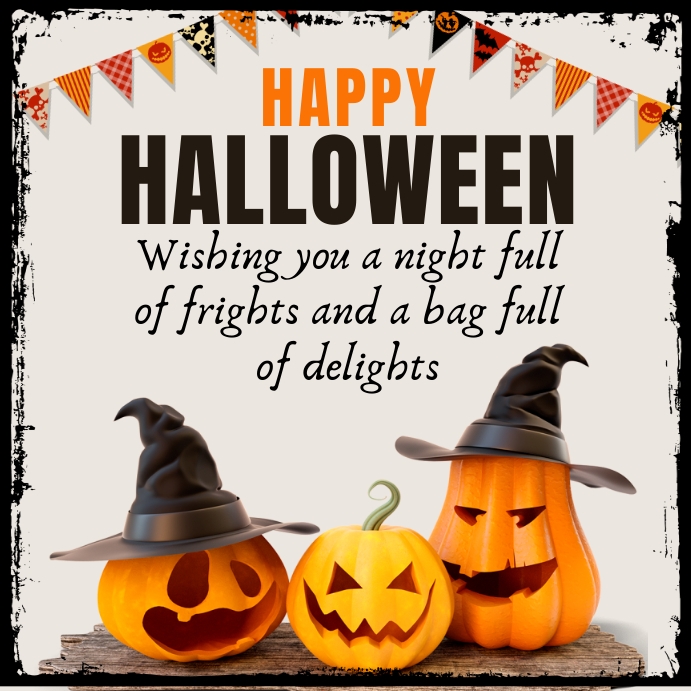 Happy halloween Flyer Template | PosterMyWall