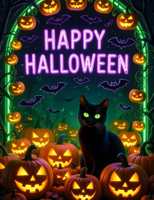 Happy Halloween Halloween flyer Halloween poster Template | PosterMyWall