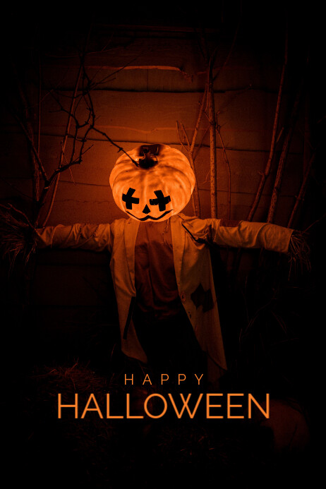 Copy of Happy Halloween Poster | PosterMyWall