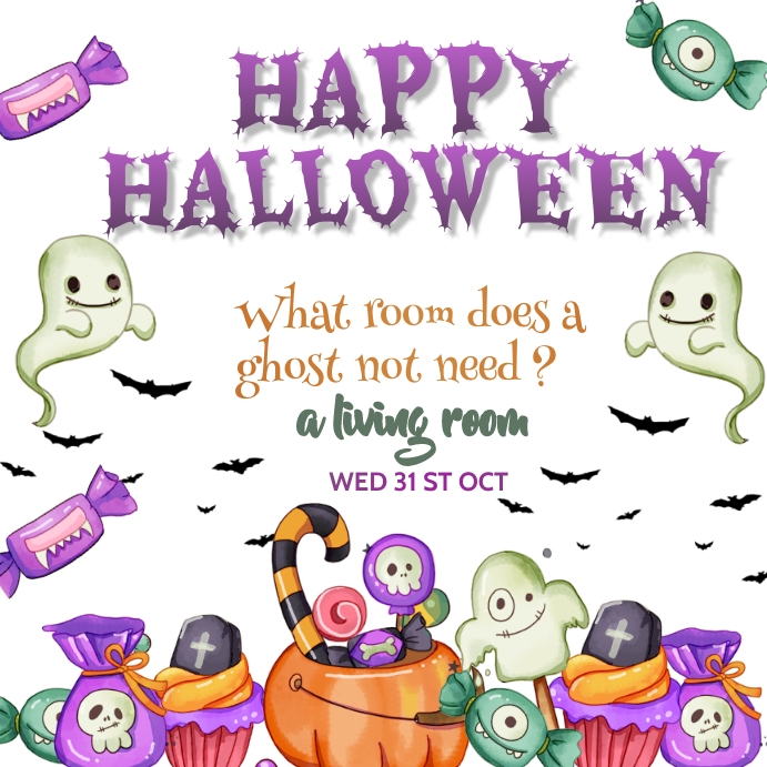happy halloween poster Template | PosterMyWall