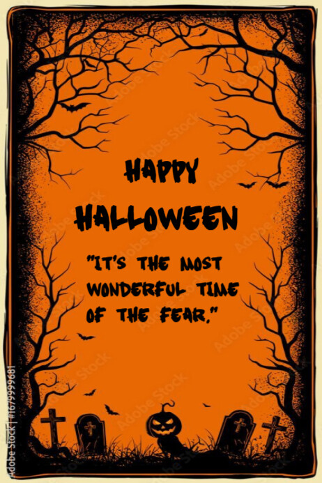 Halloween Celebration Posters Template | PosterMyWall