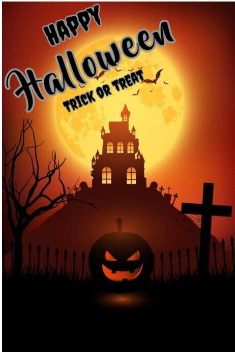 Happy Halloween Poster Template | PosterMyWall