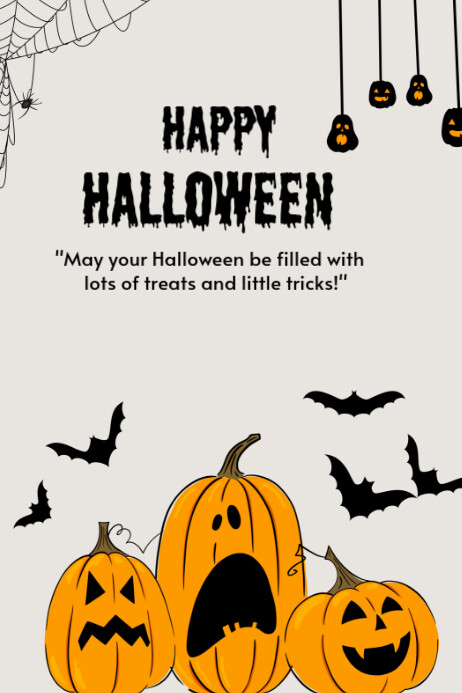 Happy halloween poster template | PosterMyWall