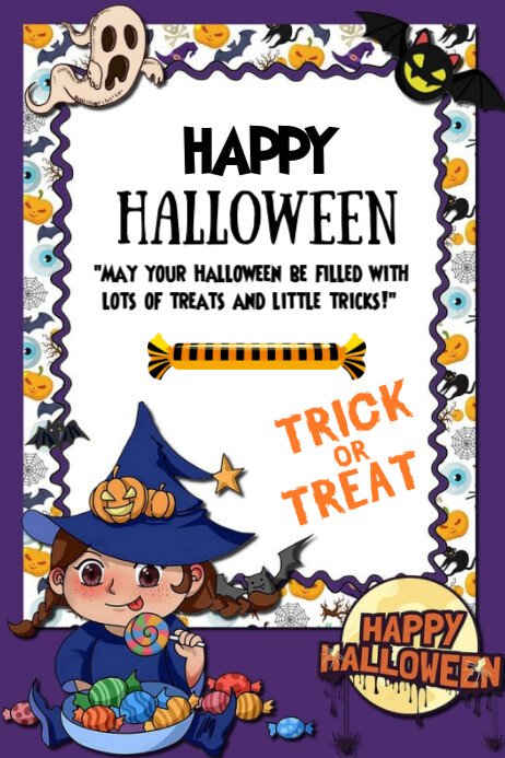 Happy halloween poster template | PosterMyWall