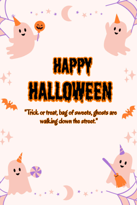 Happy halloween poster template | PosterMyWall