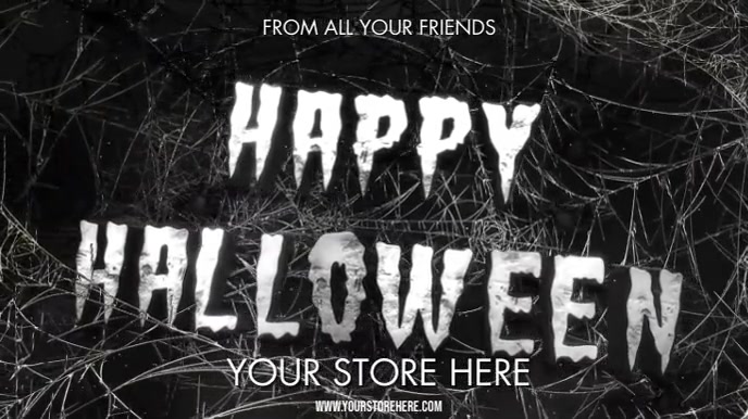 HAPPY HALLOWEEN STORE Template | PosterMyWall
