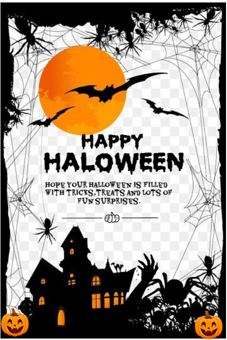 Happy halloween template 2025 | PosterMyWall