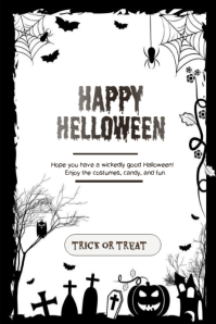 Happy Halloween template 2025 | PosterMyWall
