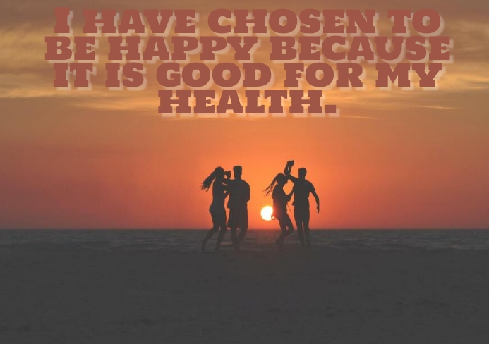 HAPPY HEALTH QUOTE TEMPLATE | PosterMyWall