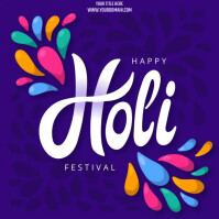 Happy Holi (1) Template | PosterMyWall