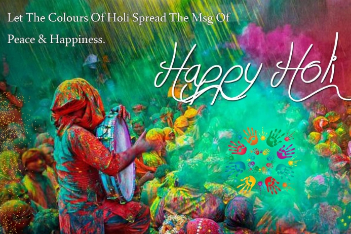 Happy Holi Template | PosterMyWall