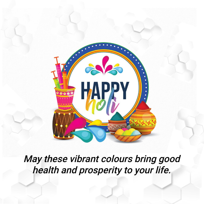 Happy Holi Template | PosterMyWall