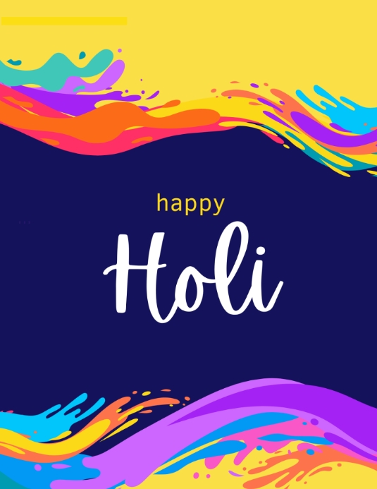 Happy holi Template | PosterMyWall