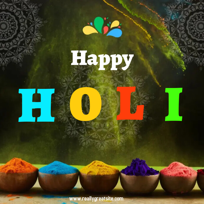 Copy of Happy Holi Templates Online Greeting Card | PosterMyWall