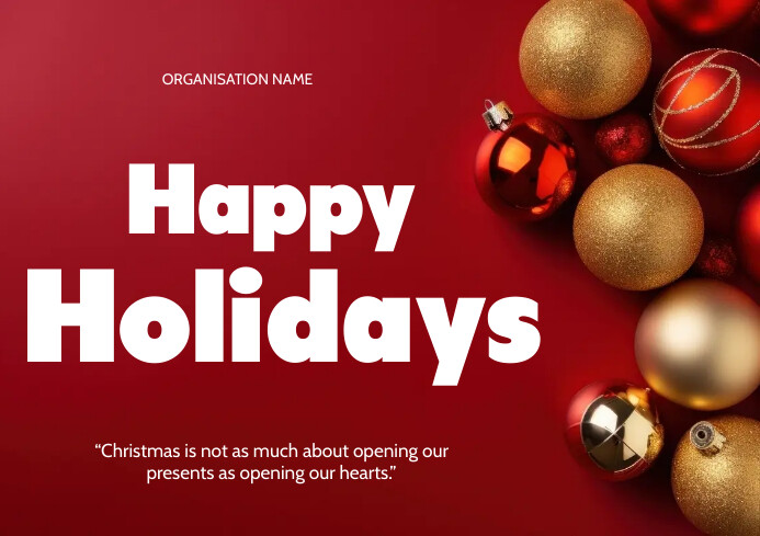 Copy of happy holiday flyers | PosterMyWall