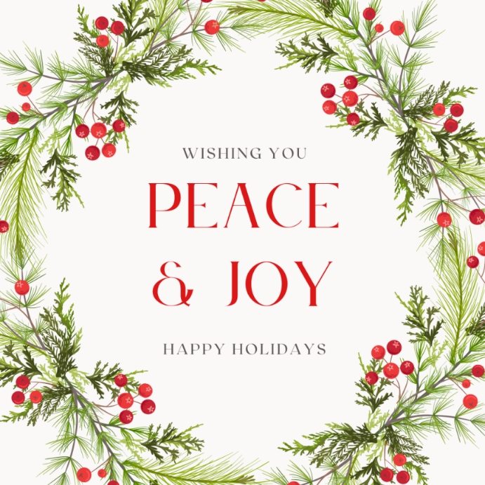 HAPPY HOLIDAY POSTER TEMPLATE | PosterMyWall