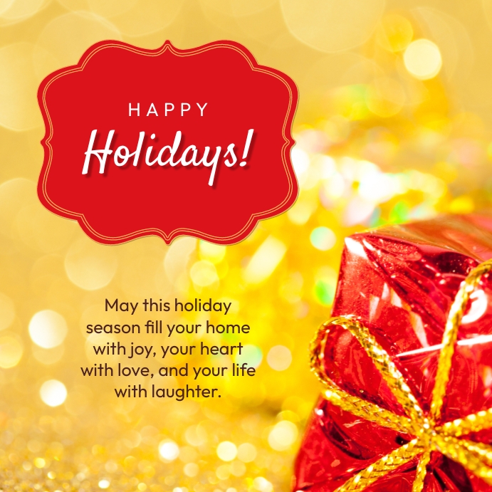 Plantilla de Happy Holiday Templates | PosterMyWall