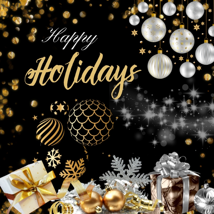 Copy of Happy holidays ,christmas | PosterMyWall