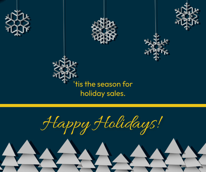 Happy Holidays Template | PosterMyWall