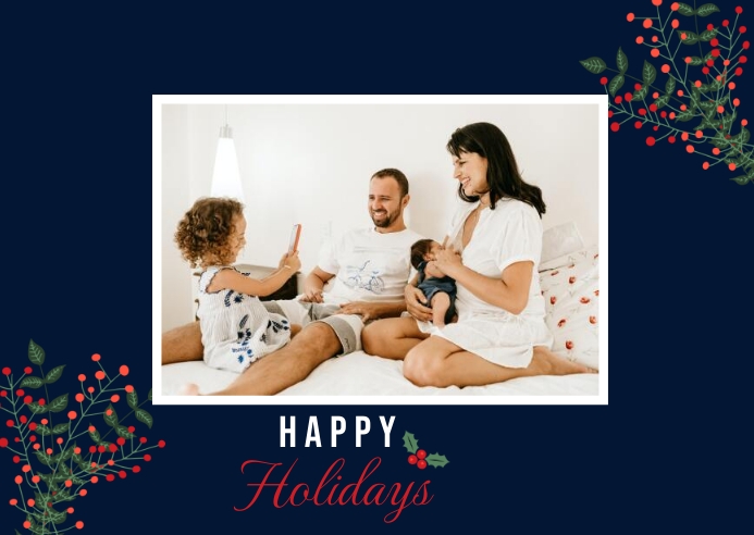 Happy Holidays Template | PosterMyWall