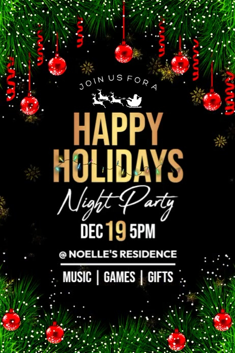 Happy Holidays Template | PosterMyWall