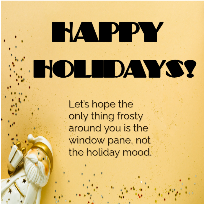 Happy Holidays Instagram Post Template | PosterMyWall