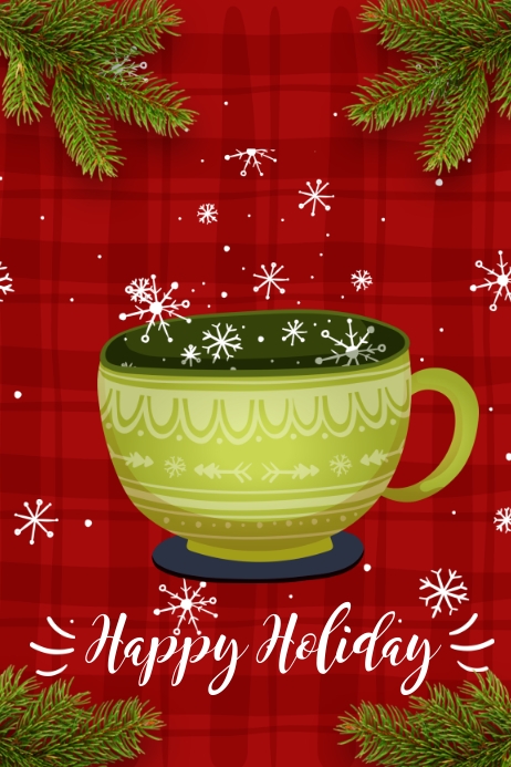 Happy Holidays Mug Template | PosterMyWall