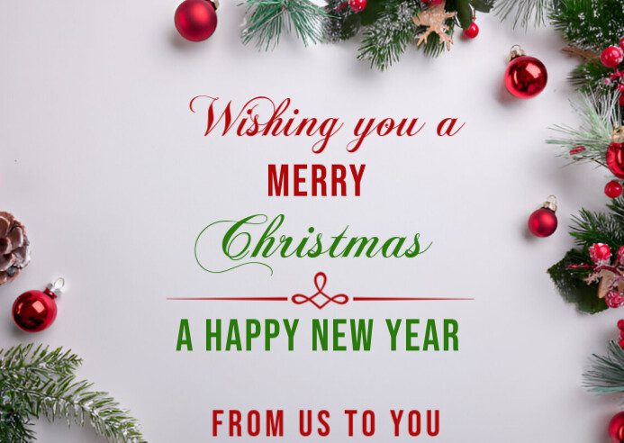 Happy holidays poster ad design Template | PosterMyWall