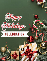 Happy holidays poster ad design Template | PosterMyWall
