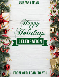 Happy holidays poster ad design Template | PosterMyWall